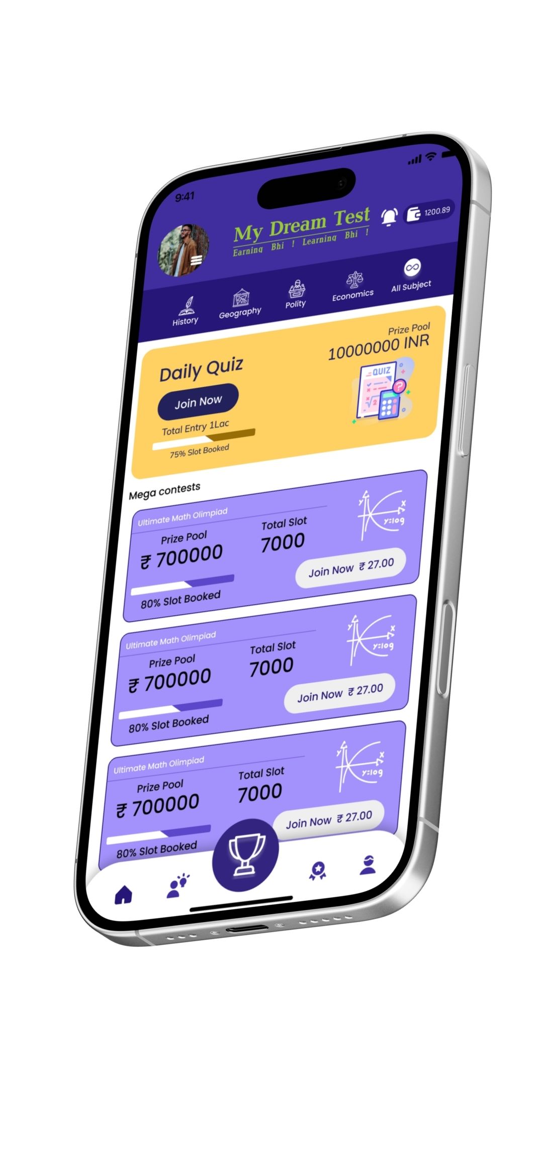 My Dream Test - Earning bhi! Learning bhi!